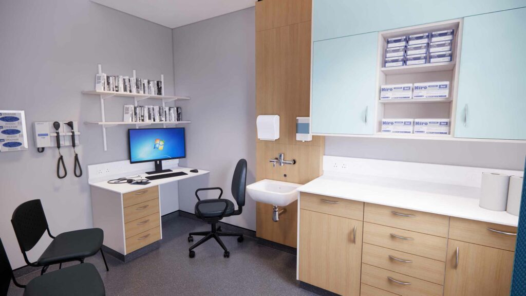 Exemplar room - consult exam room - Hygenius