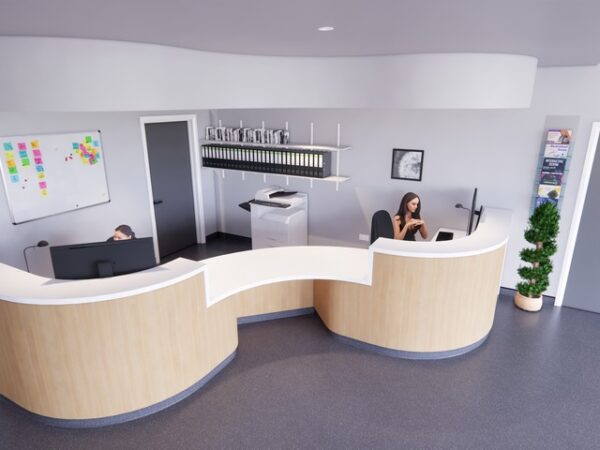 Exemplar room - reception & waiting area - Hygenius