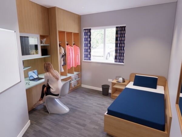 Exemplar room - mental health bedroom - Hygenius