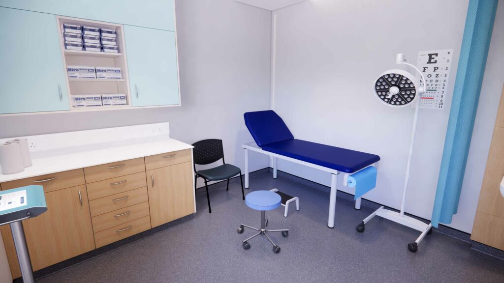 Exemplar room - treatment room - Hygenius