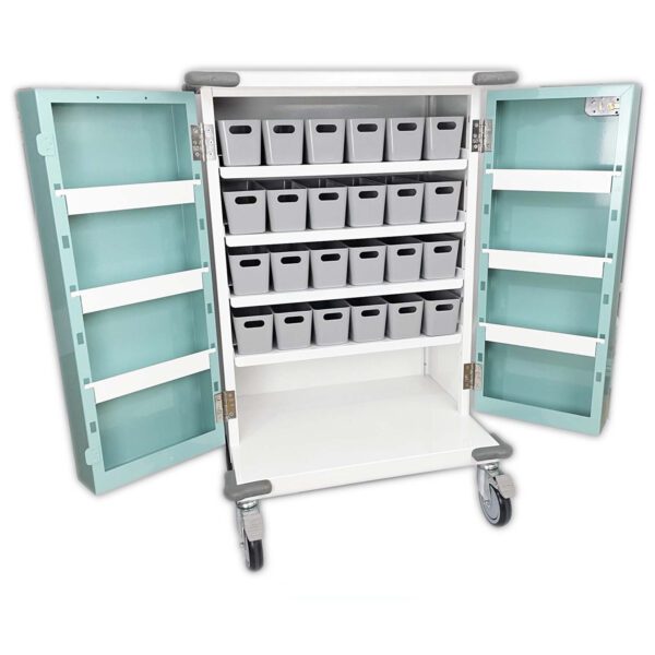 Original packaging monitored dosage system trolley - Hygenius