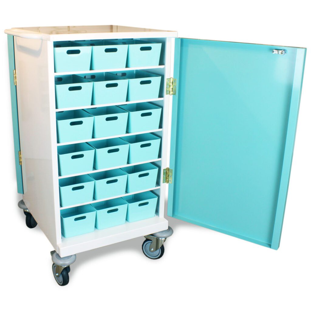 Original packaging monitored dosage system trolley - Hygenius
